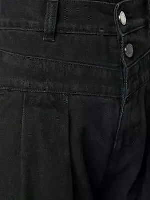 Alberta Ferretti High Rise Tapered Jeans