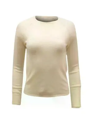 Theory Rolled-trim Cashmere Sweater