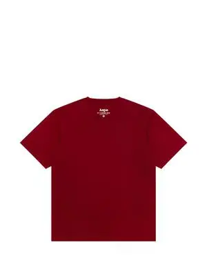 AAPE BY *A BATHING APE Moonface-print Cotton T-shirt