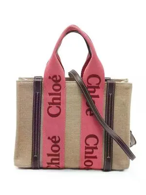Chloé Small Woody Tote Bag - Brown