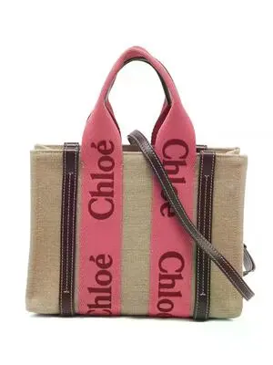 Chloé Small Woody Tote Bag - Brown