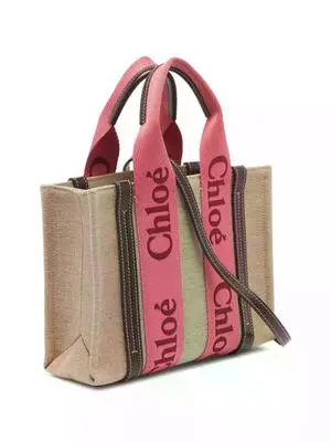 Chloé Small Woody Tote Bag - Brown