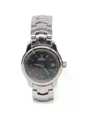 Fendi 210l Stainless Steel Quartz Watch - Black