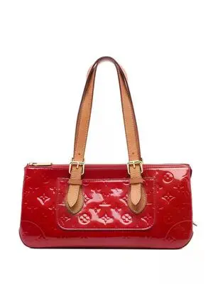 LOUIS VUITTON 2007-2011 Monogram Vernis Rosewood Avenue Shoulder Bag - Red