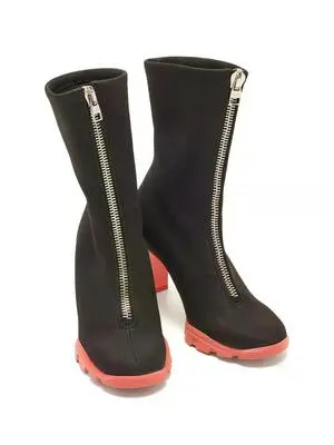 Alexander McQueen Zip-front Ankle Boots