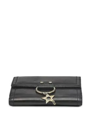 Dior Leather Star Charm Wallet