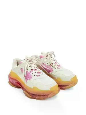 Balenciaga Triple S Clear Low-top Sneakers