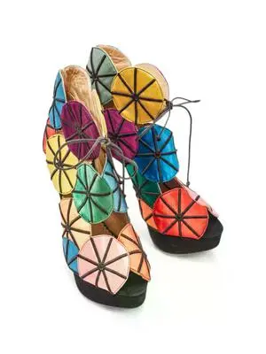 CHARLOTTE OLYMPIA Parasol-patch Platform Sandals