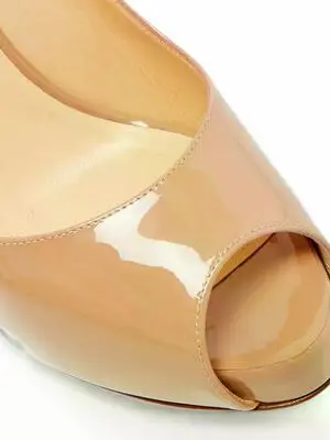 CHRISTIAN LOUBOUTIN Private Number Peep-toe Sandals