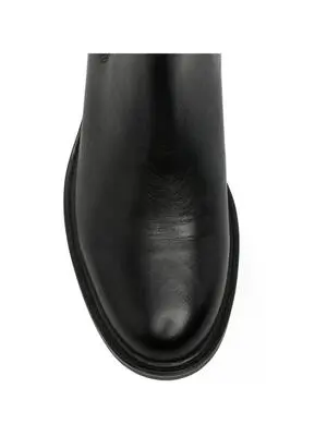 SERGIO MORETTI FIRENZE Elasticated-panel Pull-tab Ankle Boots