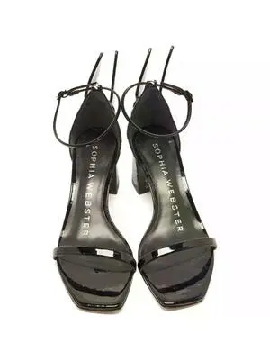 SOPHIA WEBSTER Evangeline Leather Ankle-strap Sandals