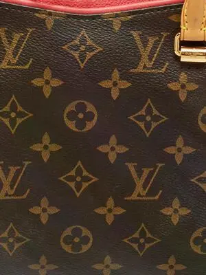 LOUIS VUITTON Pallas Monogram Tote Bag - Brown
