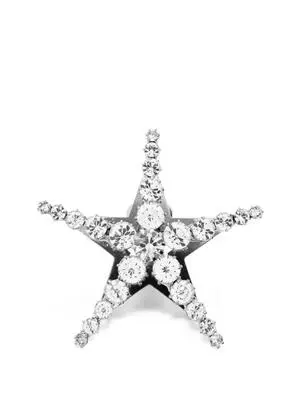 Alessandra Rich Crystal-embellished Star-shaped Earrings