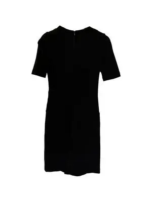 JOSEPH Velvet V-neck Shift Dress