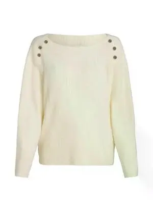 Karl Lagerfeld Fluffy Loungewear Jumper - Neutrals