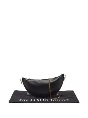 Chloé Mini Icons Half Moon Shoulder Bag - Black