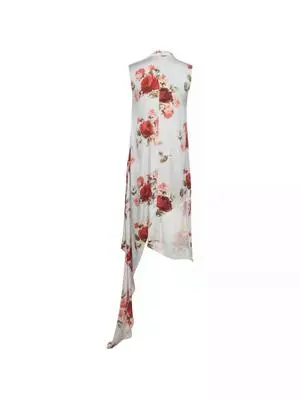 Magda Butrym Floral-print Draped Dress