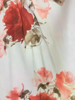 Magda Butrym Floral-print Draped Dress