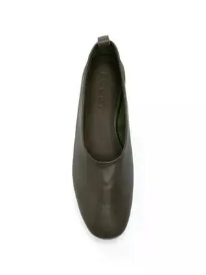 Soeur Pull-tab Leather Ballet Flats