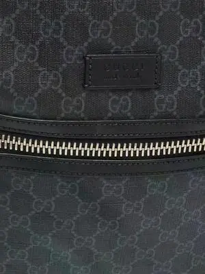 Gucci Gg Supreme Night Courier Messenger Bag