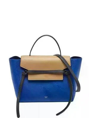 Celine Celine Leather Mini Belt Bag Blue