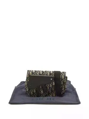 Dior Saddle Oblique-canvas Messenger Bag