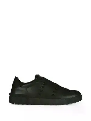 Valentino Garavani Calfskin Rockstud Untitled Sneakers - Green