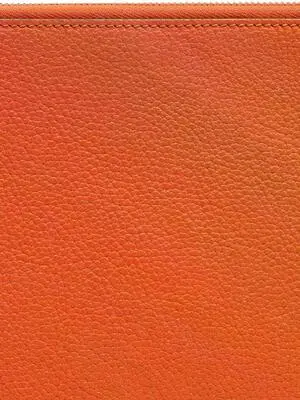 Fendi Zip-around Leather Pouch