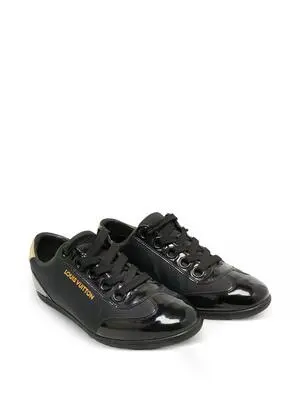 LOUIS VUITTON Pulse Patent Leather Sneakers