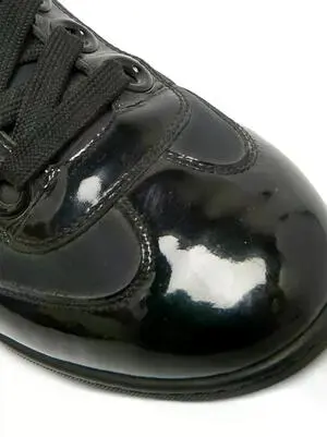 LOUIS VUITTON Pulse Patent Leather Sneakers