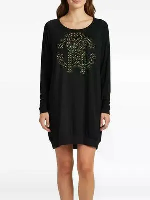 Roberto Cavalli Open Back Draped Sweater