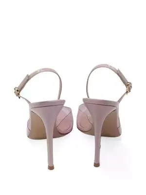 GIANVITO ROSSI Ribbon D'orsay Pumps