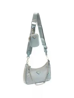 Prada 2005 Re-edition Shoulder Bag - Blue