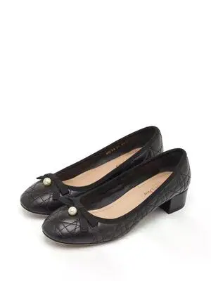Dior Cannage Quilted Heeled Pumps
