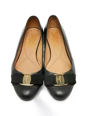 FERRAGAMO Varina Bow Ballet Flats