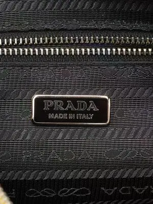 Prada Perforated Shoulder Bag