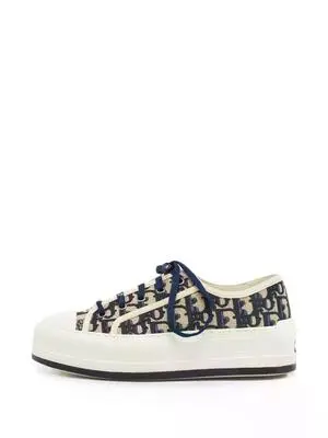 Dior Oblique Jacquard Lace-up Low-top Sneakers