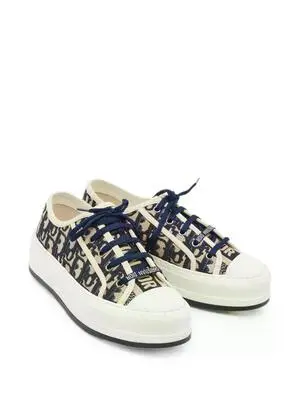 Dior Oblique Jacquard Lace-up Low-top Sneakers