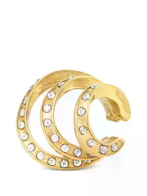 YPARIS Ridley Star Cubic Zirconia Ear Cuff - Gold