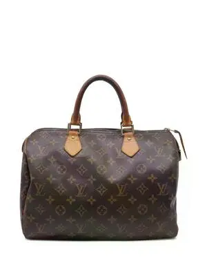 LOUIS VUITTON Speedy 30 Handbag - Brown