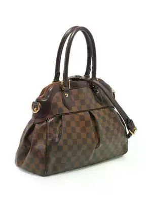 LOUIS VUITTON Pm Trevi Damier Ebene Handbag