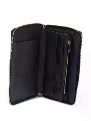 Givenchy Star-patch Zip-around Wallet - Black