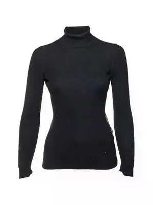 Gucci Ribbed Turtleneck Long Sleeve Sweater