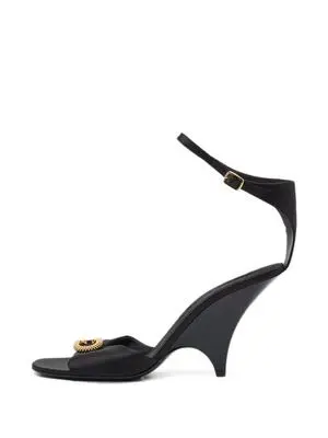 Loro Piana Olympia Heeled Sandals