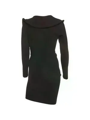 Magda Butrym Mini Ruched Wrap-effect Dress