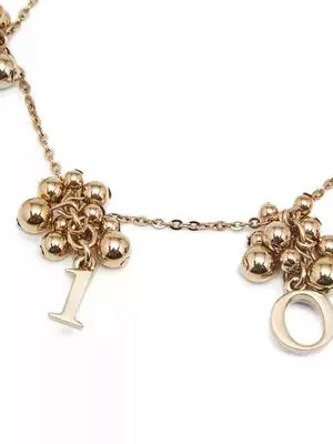 Dior Galliano Logo Charm Bracelet
