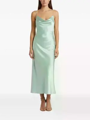 Alice + Olivia Harmony Draped Maxi Dress