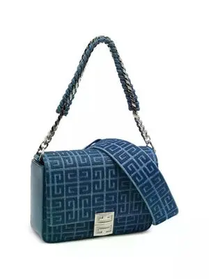 Givenchy 4g Monogram Shoulder Bag - Blue