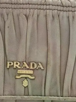 Prada Pleated Continental Wallet
