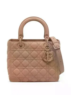 Dior Christian Dior Ultra Matte Cannage Tote Bag Neutrals